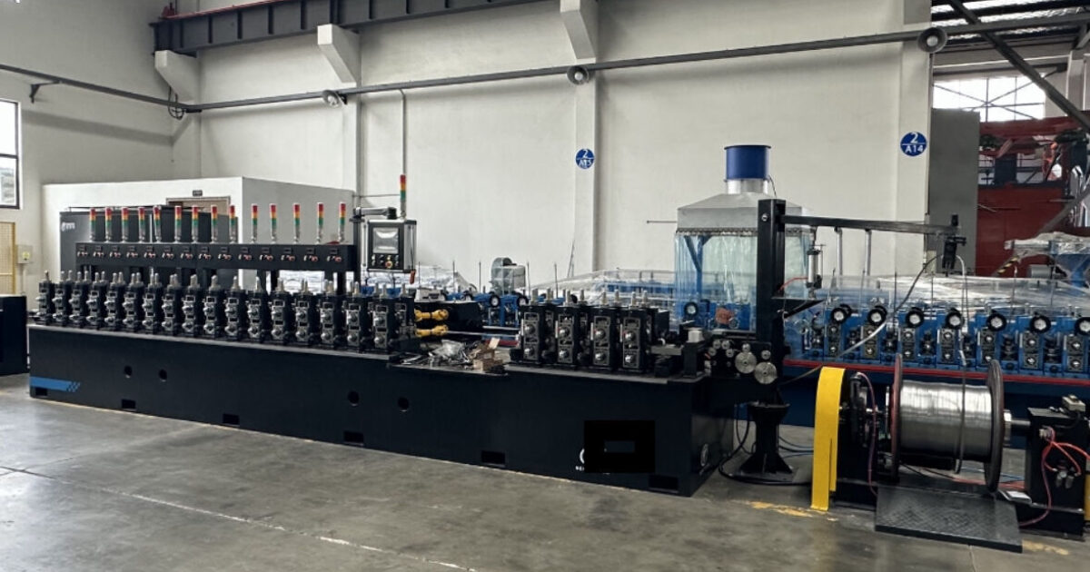 Tube mill line and pipe mill roll… | Roll Forming Machines | USA