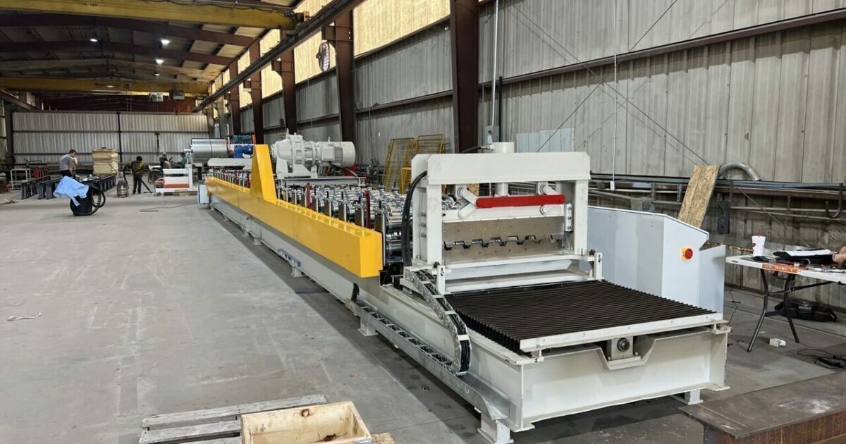 1 1/2" Metal B-Deck Roll Forming… | Roll Forming Machines | USA