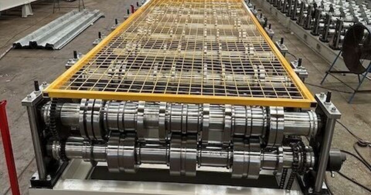 3” Composite Metal Deck Machine in… | Roll Forming Machines | USA
