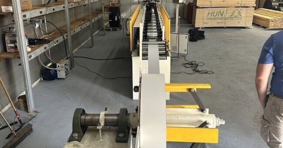 Aluminum Corner Trim Roll Forming… | Roll Forming Machines | USA