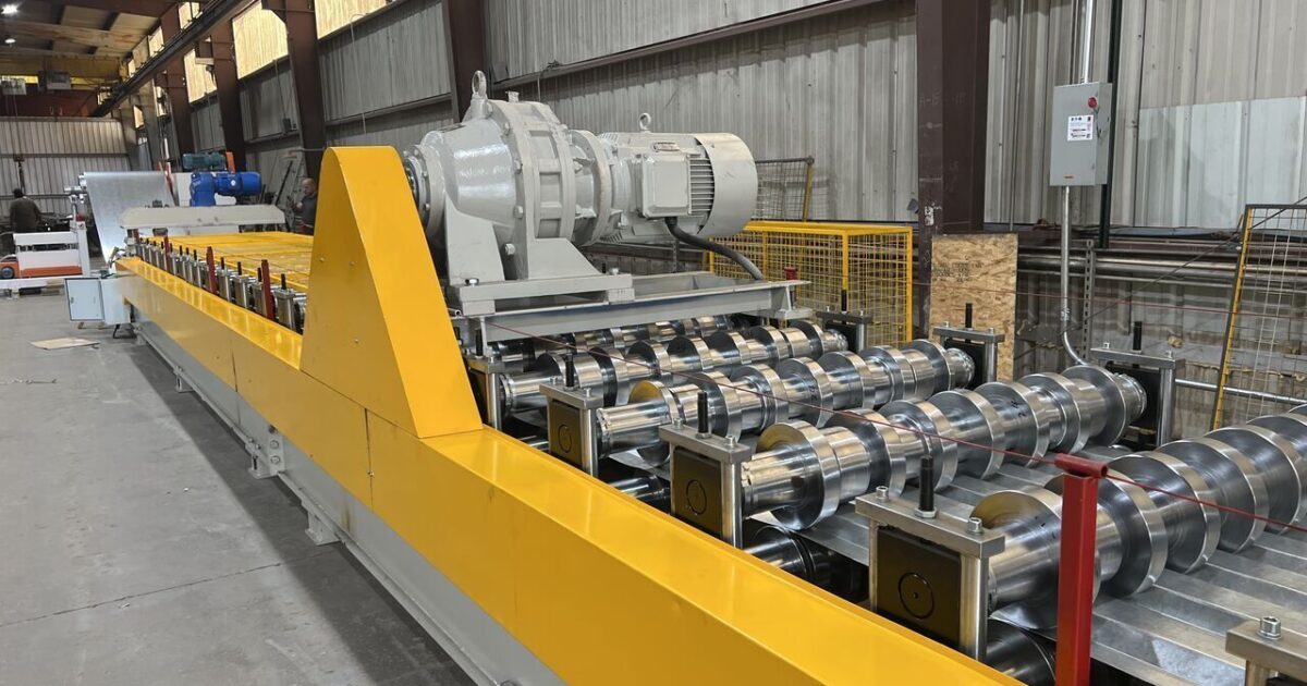 Metal Deck Finish Strip Roll Forming… | Roll Forming Machines | USA