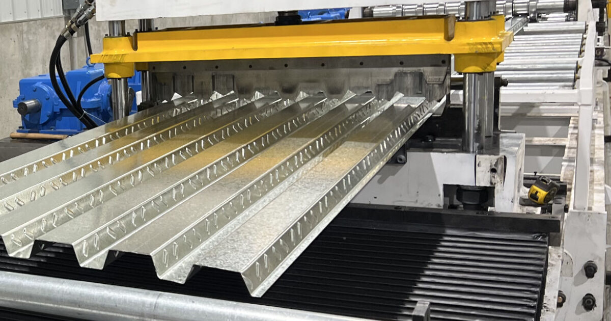 Steel Deck Machines | Roll Forming Machines | USA
