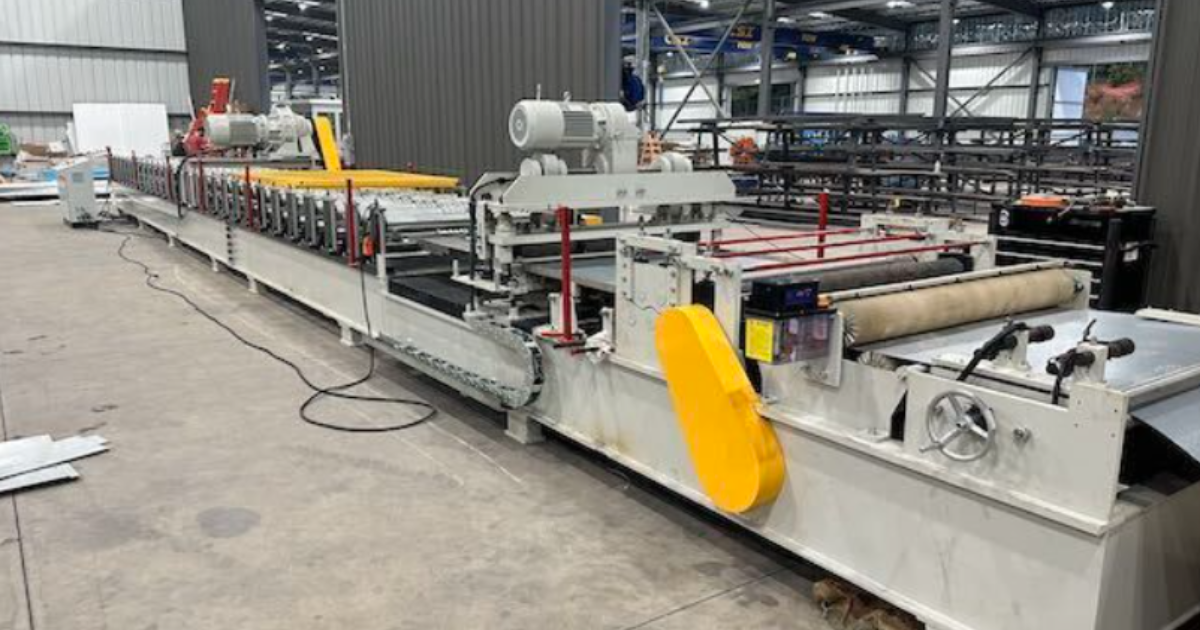 Deck and Panel Rollforming Line | Roll Forming Machines | USA