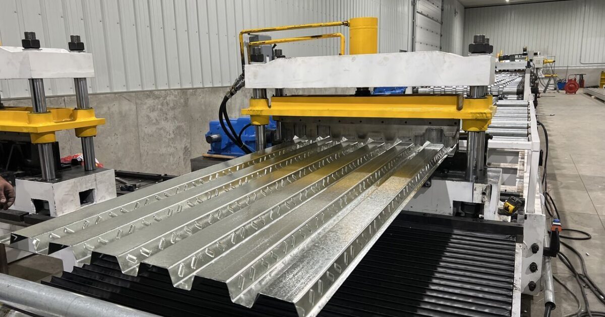 Metal Deck Roll Forming Machines | Roll Forming Machines | USA